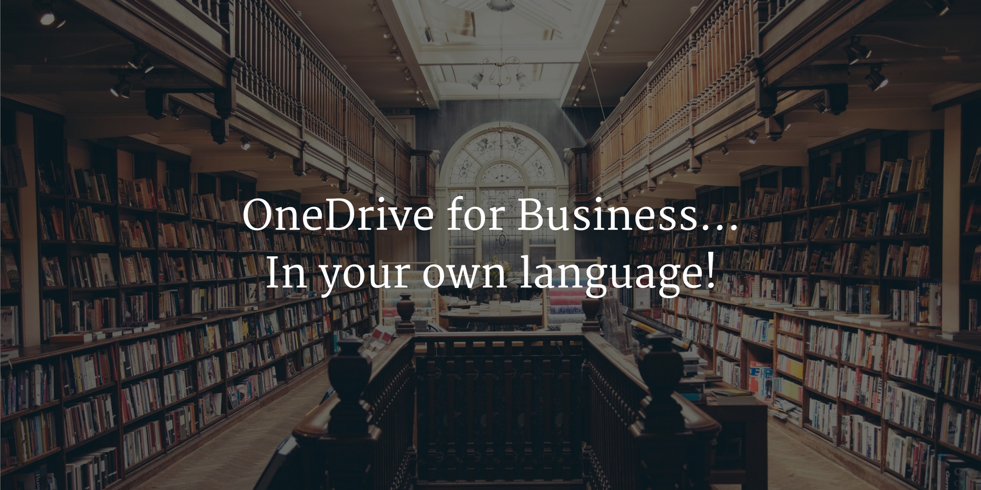 OneDrive for Business... In your own language! | Seb's on #Microsoft365Dev